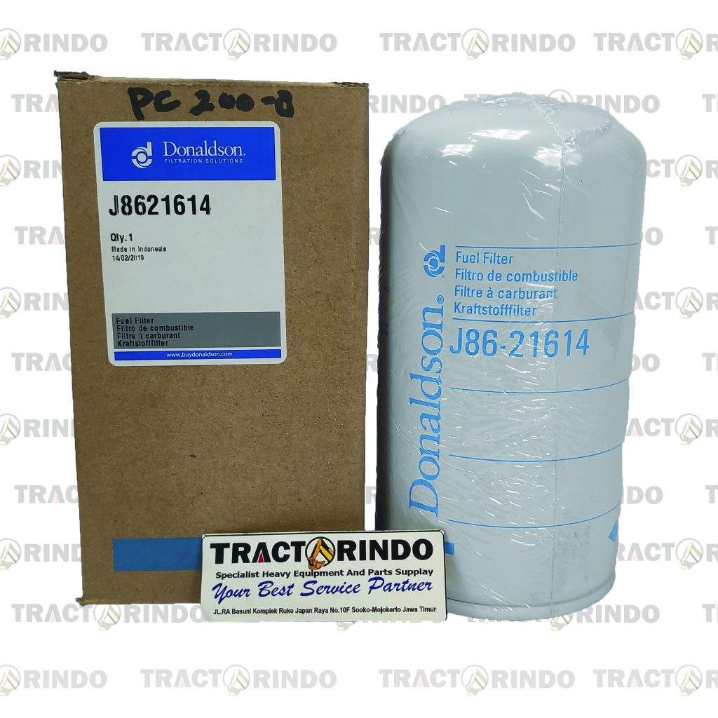 FUEL FILTER KOMATSU PC200-8 J8621614 DONALDSON - Shop PT. Tractorindo ...